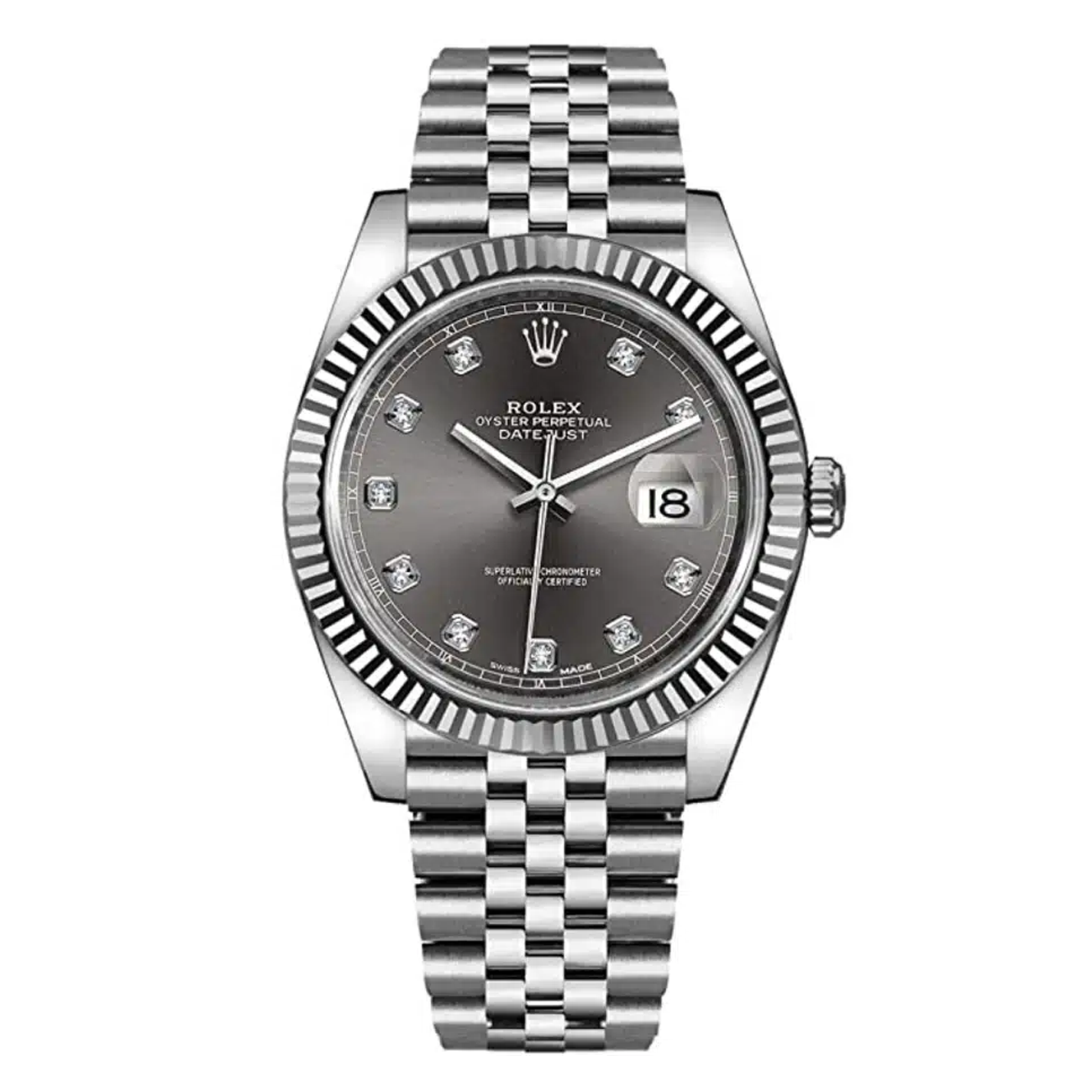 Rolex Datejust 126334 41 MM Rhodium Dial New