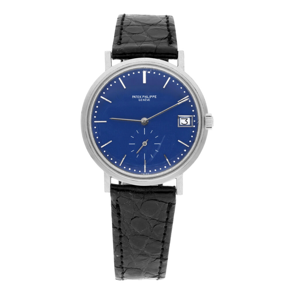 Patek Philippe Blue Dial Watches for Sale | Nautilus & More