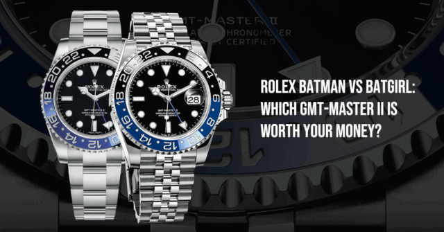 Rolex Batman vs Batgirl: Which GMT-Master II Is Worth Your Money ...