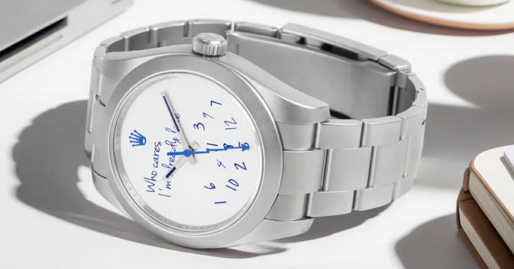 "Who Cares I'm Already Late" Rolex: The Story Behind This Iconic Watch ...